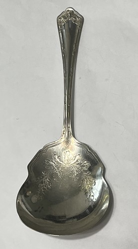 Ornate Berry Spoon W.M. Rogers Silver Plate Pat. Feb. 11, 1913 | eBay