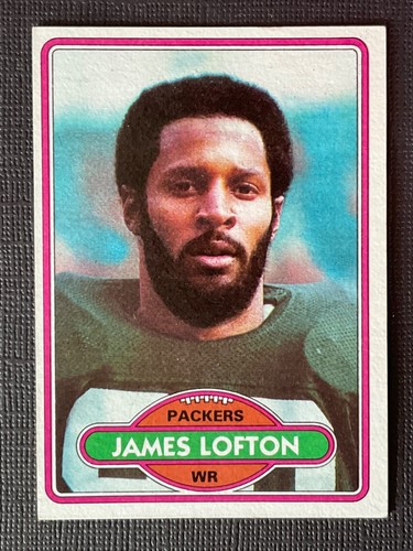 James Lofton 1980 Topps Football Card #98 - Green Bay Packers Receiver ...