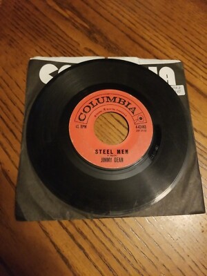 Jimmy Dean Little Bitty Big John / Steel Men 7" 45 Columbia Vinyl | eBay