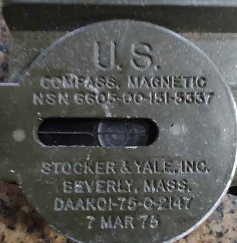 VINTAGE STOCKER AND YALE COMPASS 1975 | eBay