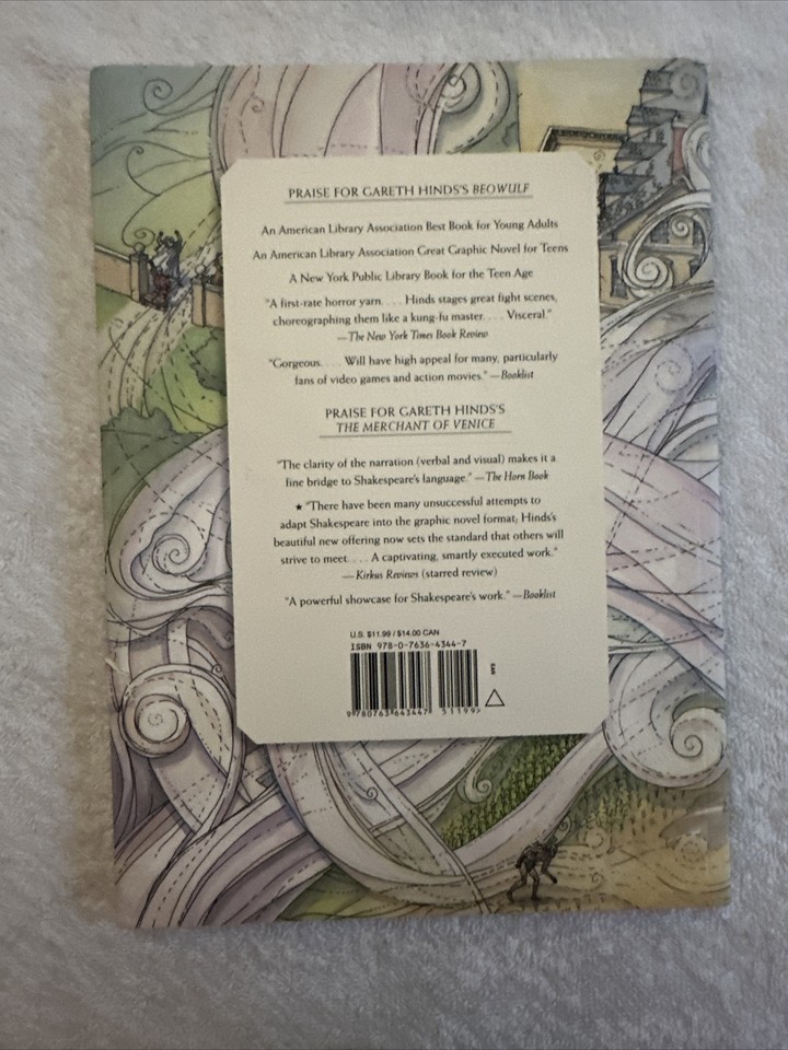 King Lear Gareth Hinds Candlewick Press Graphic Novel 2009 Paperback ...