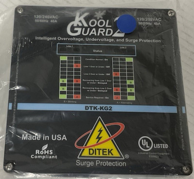 Ditek DTK-KG2 Kool Guard Series HVAC Intelligent Voltage Monitoring | eBay