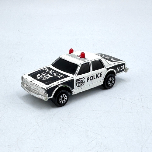 VTG Majorette Sonic Flashers Chevy Impala Police Car White & Black ...