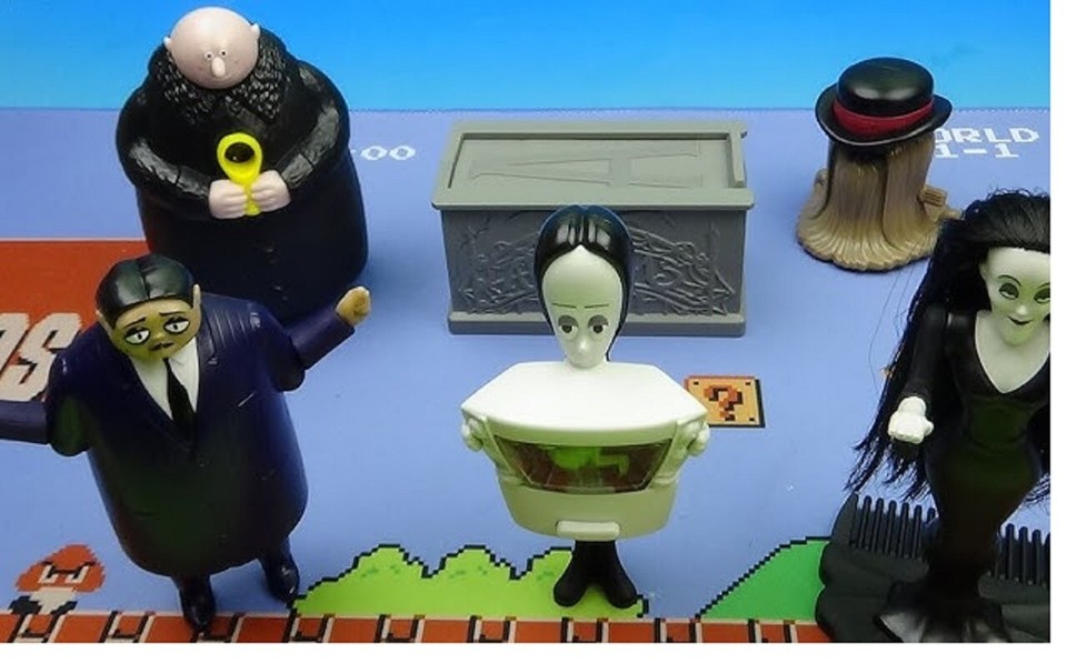 Burger King The Addams Family THING Hand Toy NEW Adams Happy Meal ...