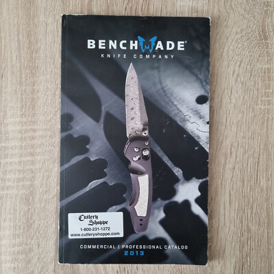 2013 Benchmade Knife Consumer Catalog Brochure Booklet | eBay