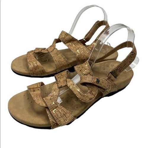 Vionic Women's Amber, Gold Cork Size 11 | eBay
