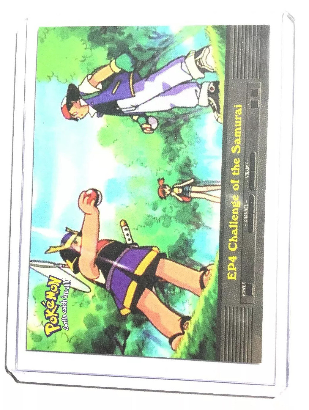 Pokemon Topps Series 2 TV Animation Ed EP4 Challenge Of The Samurai | eBay