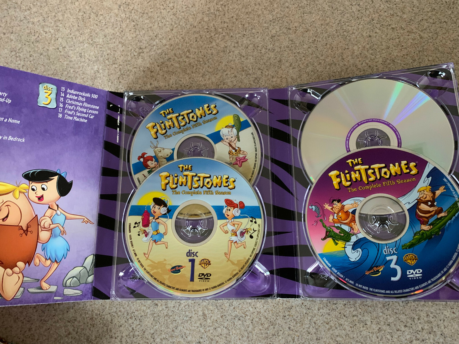 The Flintstones Season 1 2 3 4 5 6 DVD Lot. Complete Series, First ...