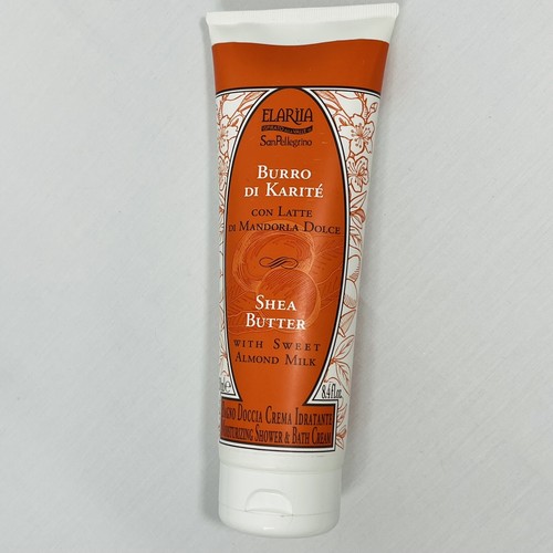 Elariia Shea Butter Sweet Almond Milk Moisturizing Shower & Bath Cream ...