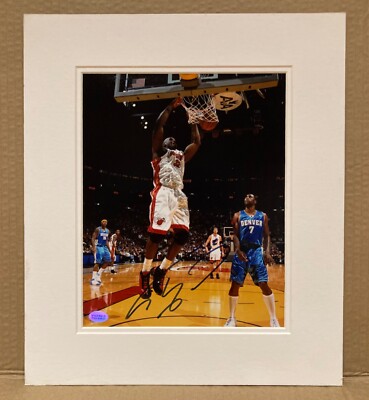 SHAQ SHAQUILLE O' NEAL Signed Basketball MIAMI HEAT Autograph DISPLAY ...