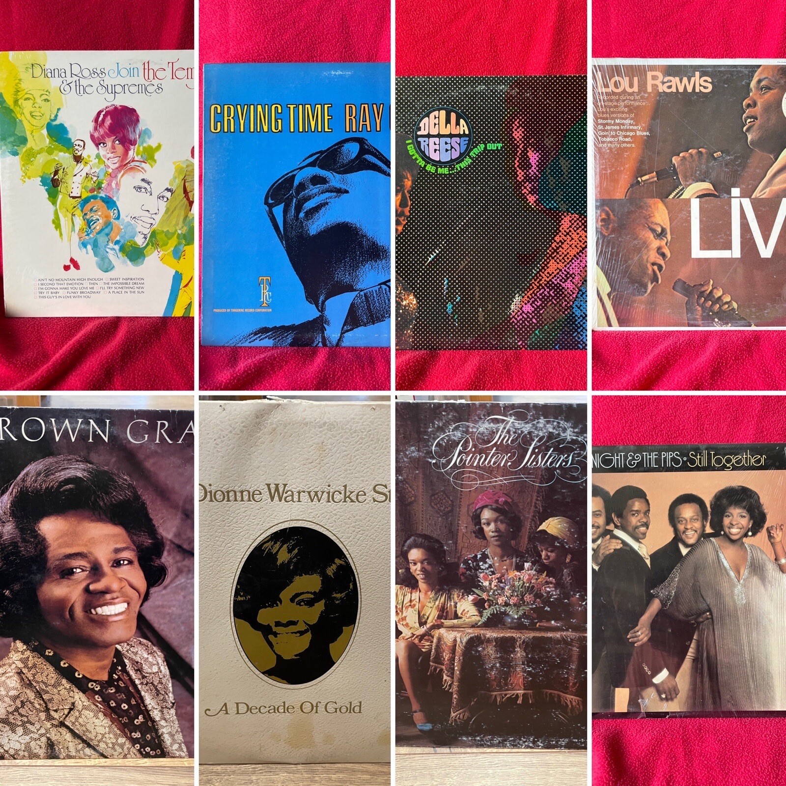 Soul-R&B Vinyl Record Collection - Lot of 8 | eBay