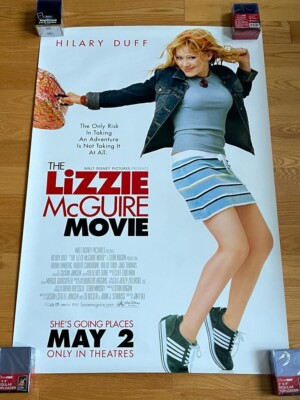 Hilary Duff The Lizzie McGuire Movie Original 2003 Double Sided DS ...