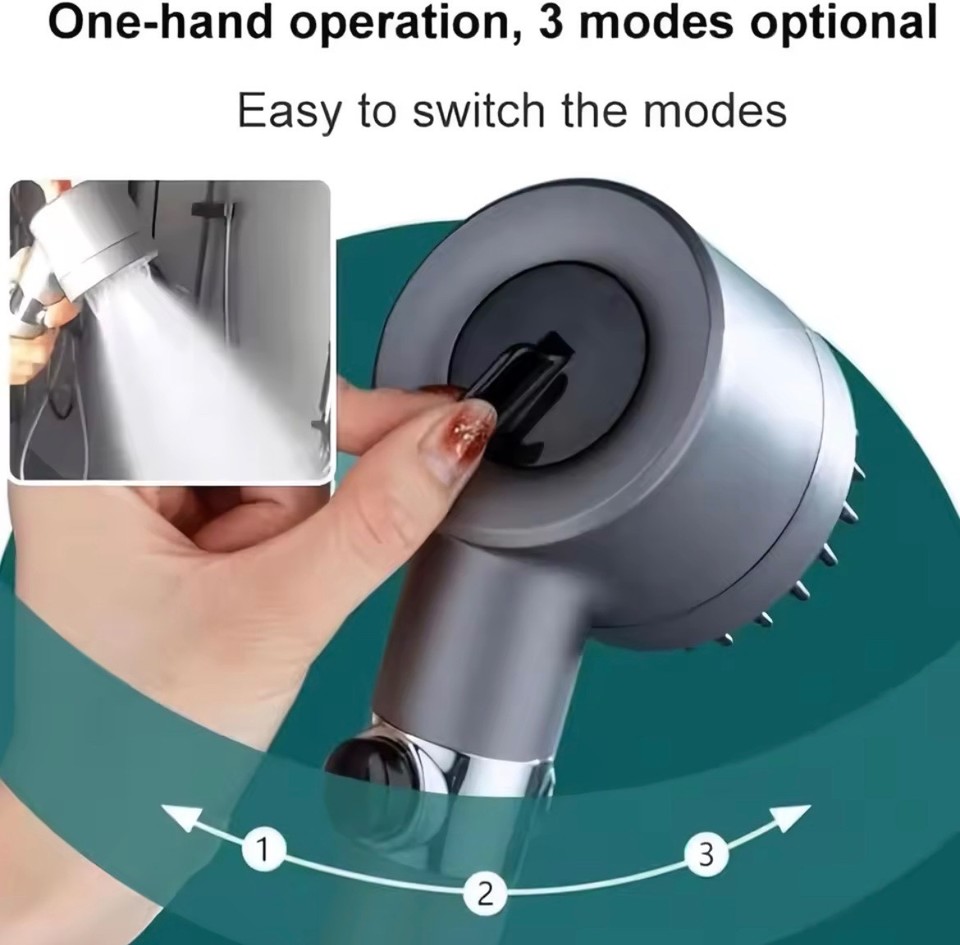 Ion Drops Filtered Showerhead with Hose - Handheld Shower Head for Wate ...