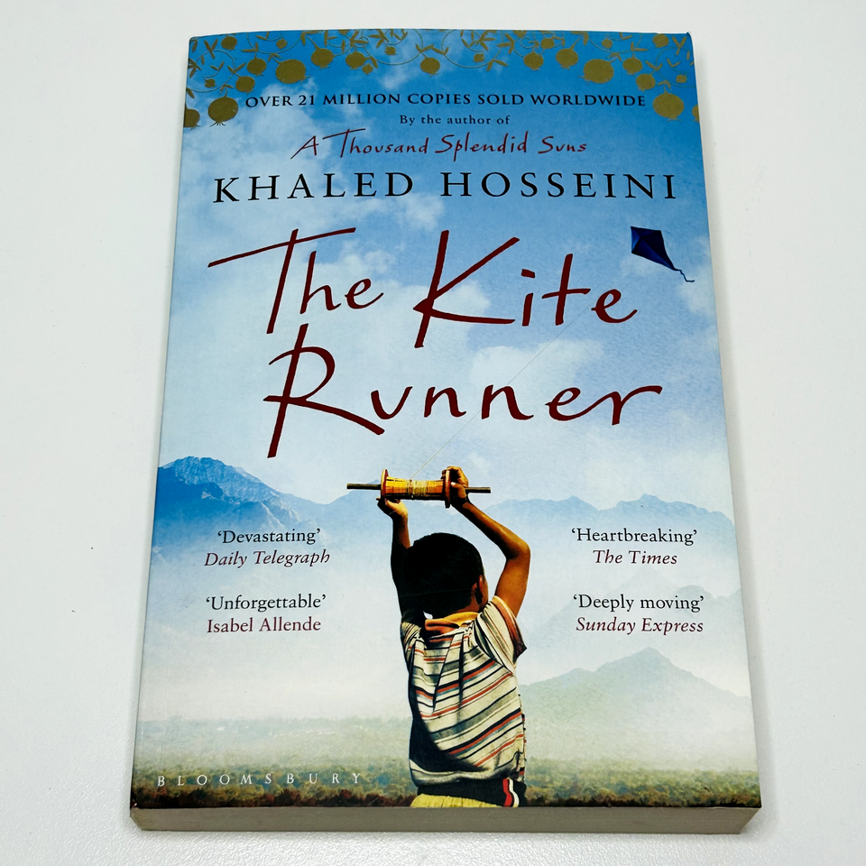 The Kite Runner paperback book by Khaled Hosseini Historical Fiction ...