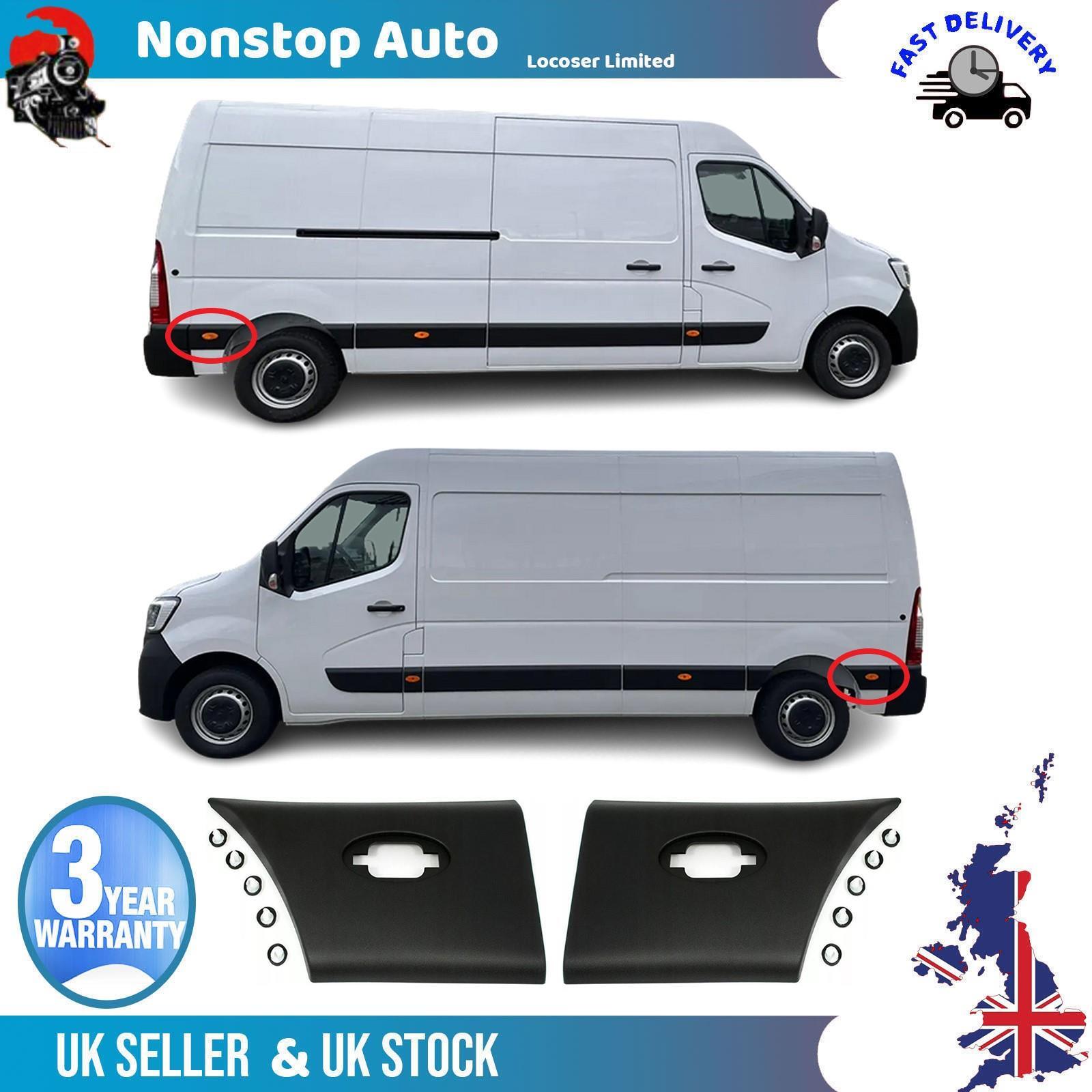 2X Side Moulding Strip Panel Rear L+R For RENAULT Master III | eBay UK