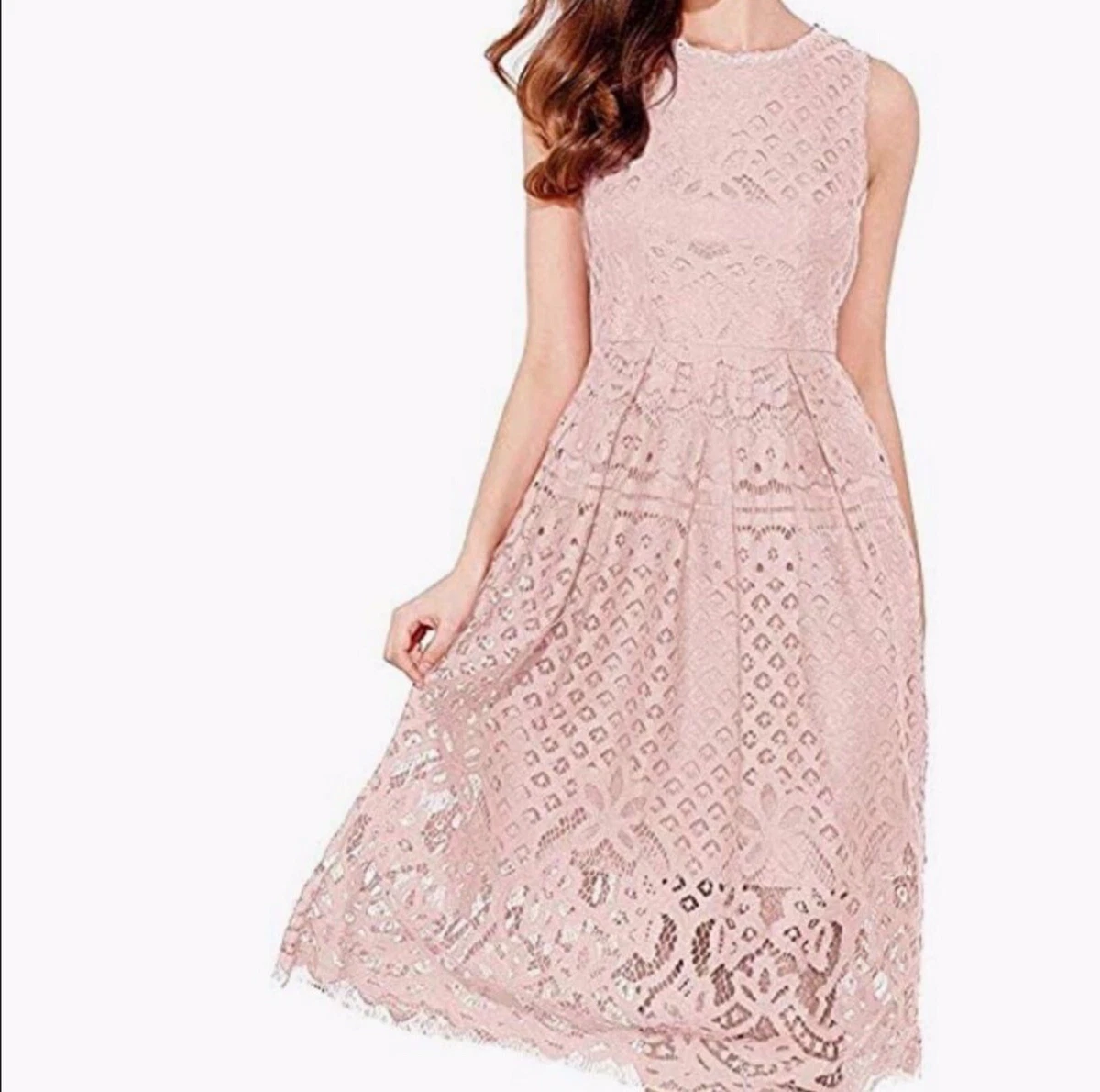 Tan Lace Dresses