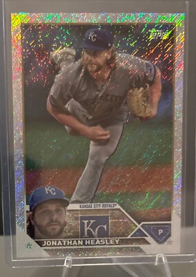 Jonathan Heasley 2023 Topps Series Two Foilboard Parallel /608 #346 ...