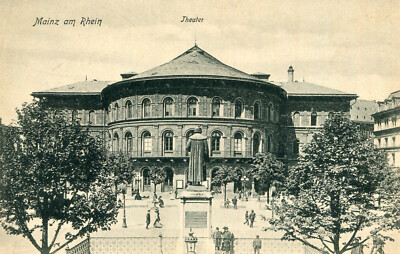 ALLEMAGNE MAYENCE MAINZ am Rhein Theater Théatre | eBay