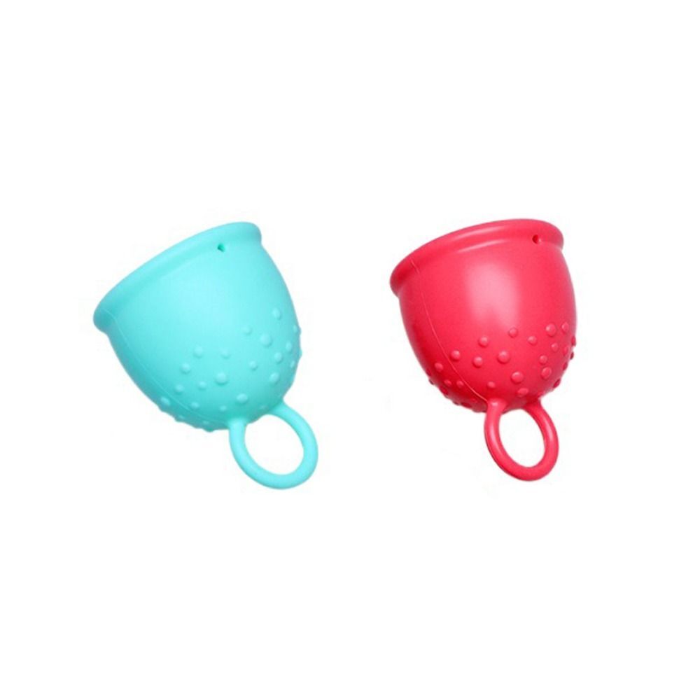 Leak-proof Silicone Monthly Cup Non-Slip Vaginal Menstrual Collector ...