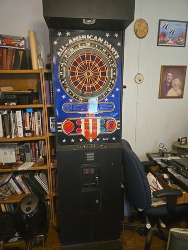 ALL AMERICAN DARTS Upright Arcade Machine By IDEA | eBay
