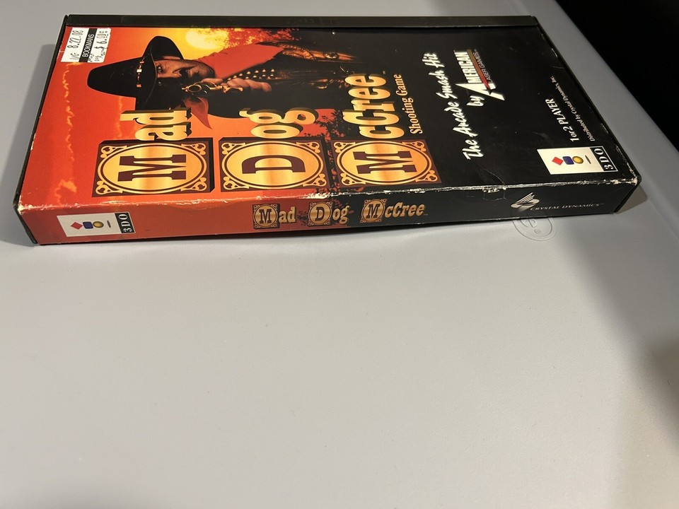 Mad Dog McCree Panasonic 3DO Complete CIB 767861000029 | eBay
