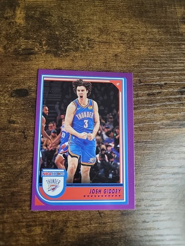 2021-22 NBA Hoops Purple JOSH GIDDY Rookie Card 🔥🍀🤙🏽 | eBay