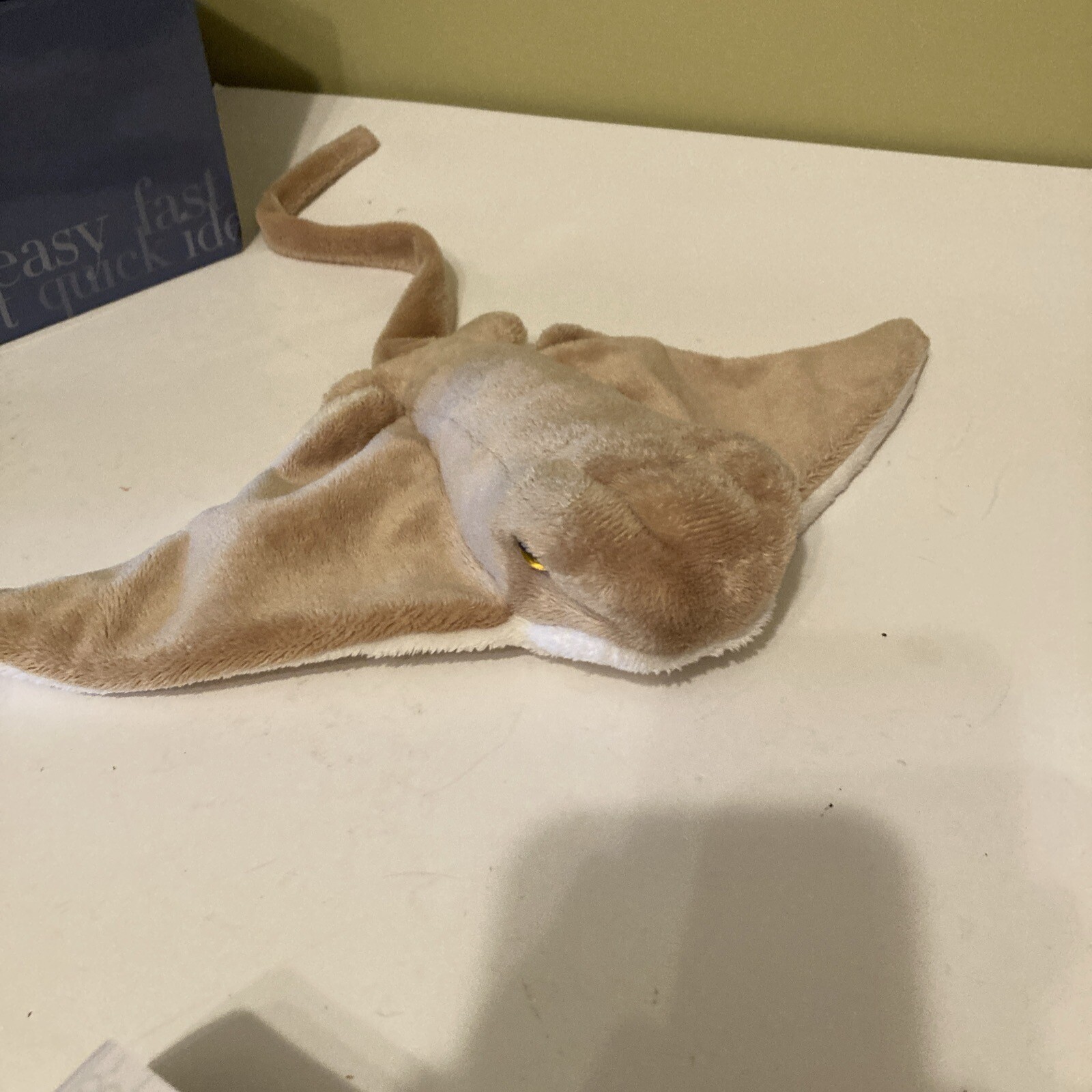 The Petting Zoo Cownose Sting Ray Plush Brown 15Inch Big Eyes Stuffed Animal Toy | eBay