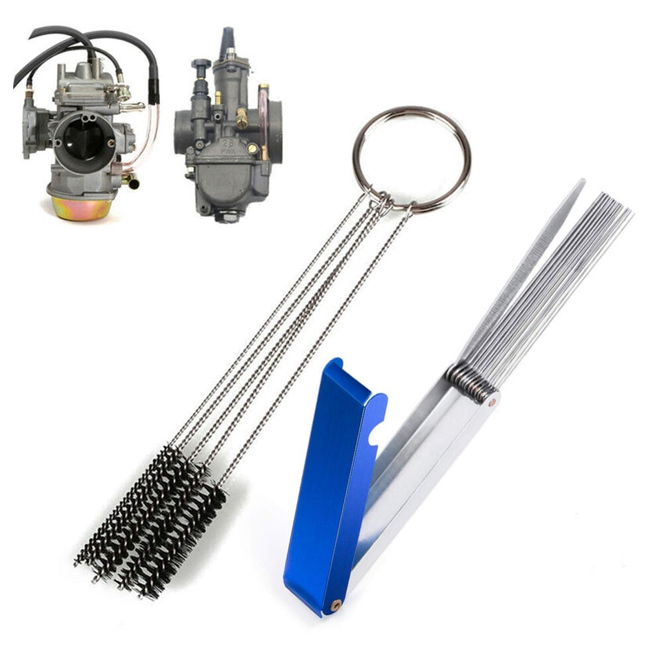 Stainless Carburetor Carb Cleaning Jet Cleaner Kit Tool Set For ...