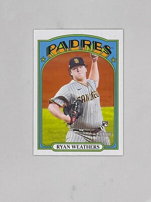 2021 Topps Heritage #634 Ryan Weathers Rookie Card | eBay