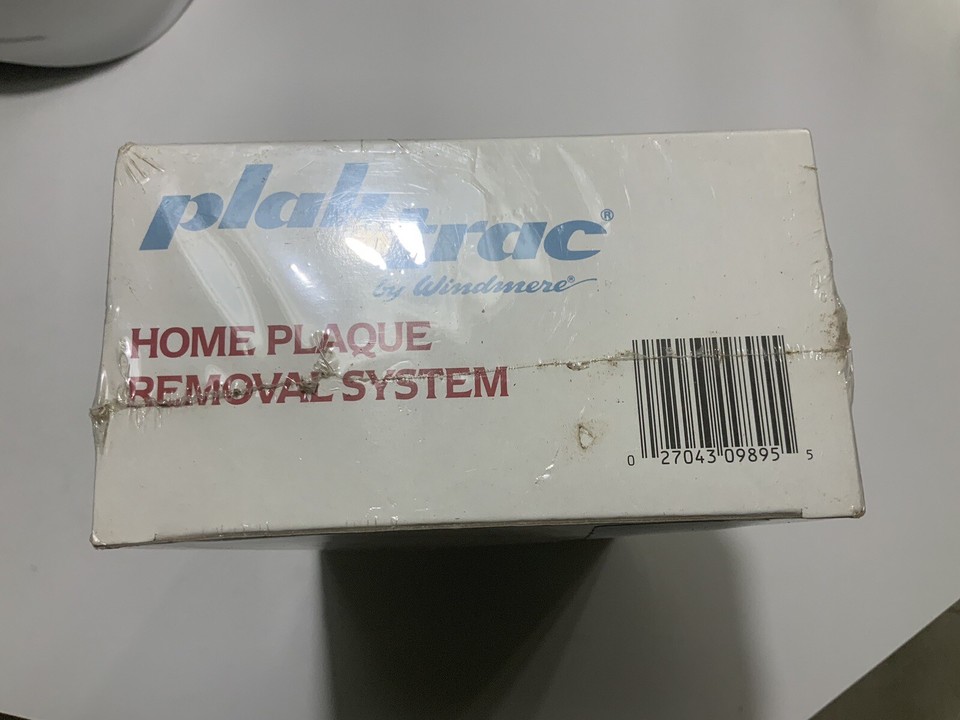 New Plak Trac Home Plaque Removal System By Windmere Counter Rotating ...