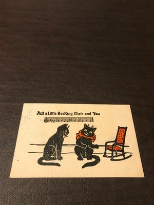 HUMOR - POSTED POSTCARD - JUST A LITTLE ROCKING CHAIR AND YOU | eBay