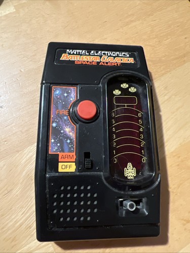 Vintage 1978 Mattel Electronics Battlestar Galactica Space Alert ...