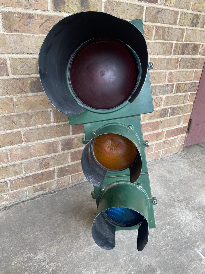 Vintage ECONOLITE Traffic Railroad Signal Stop Light | eBay