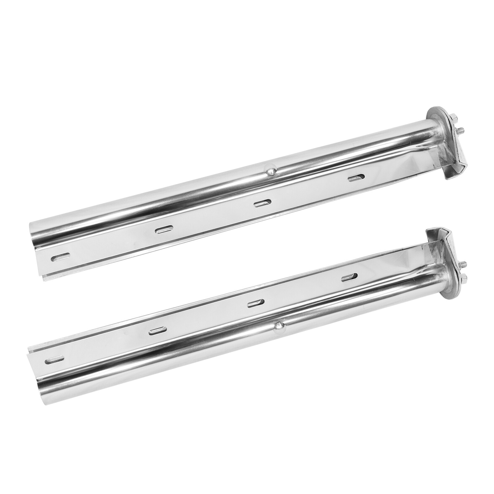 Stainless Steel 1.125" Straight Spring Loaded Mud Flap Hanger Pair 30 ...