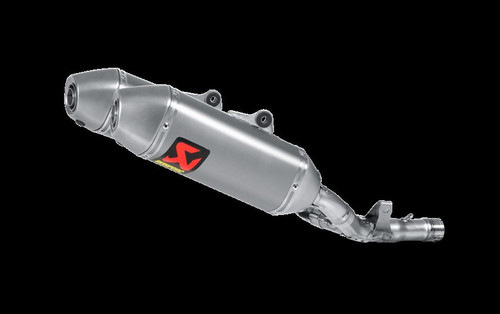S-H2MET8-QTA Pot D'Échappement Akrapovic Titane Honda Crf 250 R 14-15 ...