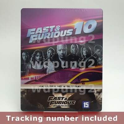 Fast X - 4K UHD + BLU-RAY Steelbook (G) / Fast & Furious 10 | eBay