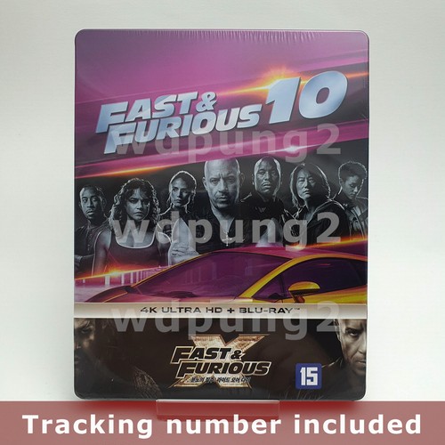 Fast X - 4K UHD + BLU-RAY Steelbook (G) / Fast & Furious 10 | eBay