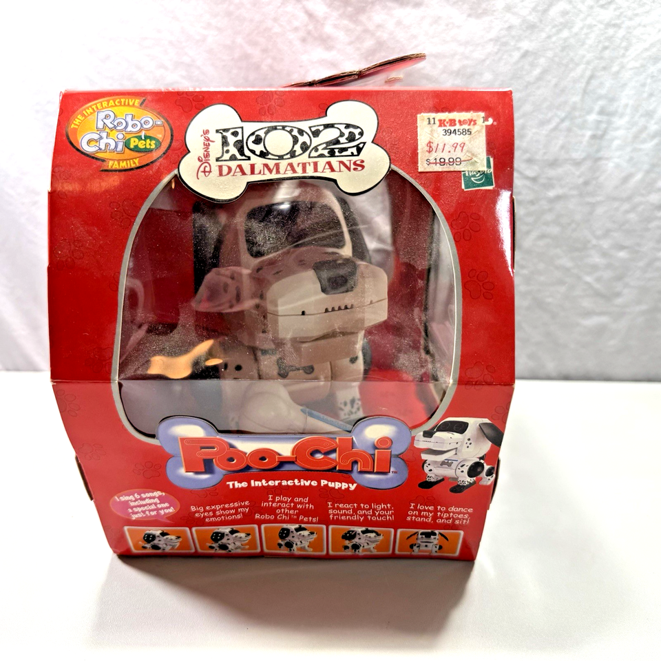 Hasbro Disney 102 Dalmatians Poo-Chi Little Dipper Dog Robo-Chi Pets ...