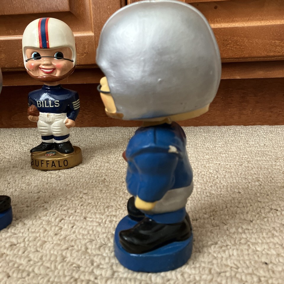 Buffalo Bills AFL Earpad Toes Up 1960 1965 Vintage Bobblehead NFL ...