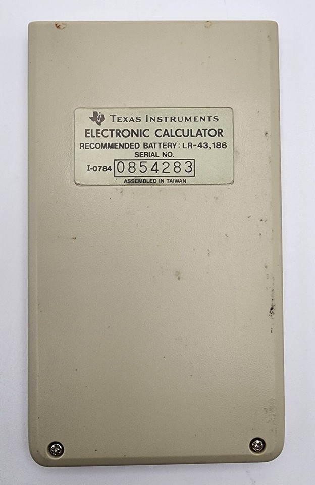 Vintage 1984 Texas Instruments TI-1100 II Electronic Calculator | eBay