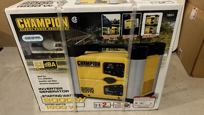 CHAMPION 73531i 2000 WATT PORTABLE STACKABLE INVERTER GENERATOR ...