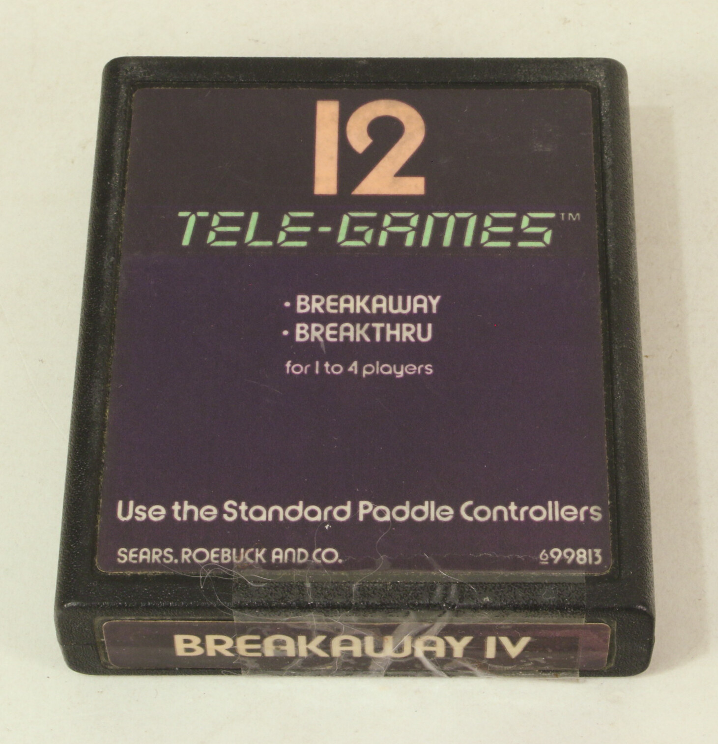 Atari 2600 Game Breakaway IV By Sears TeleGames Tested and Working | eBay