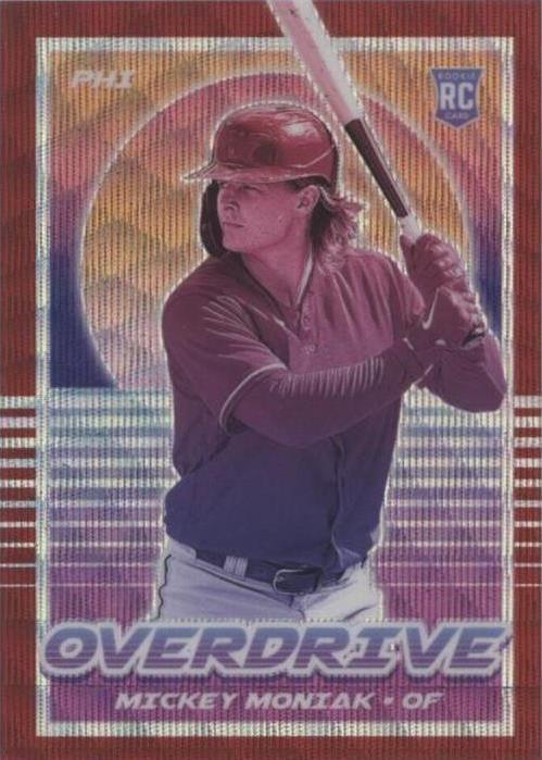 2021 Panini Chronicles - Overdrive Mickey Moniak #10 Ruby Wave /199 (RC ...