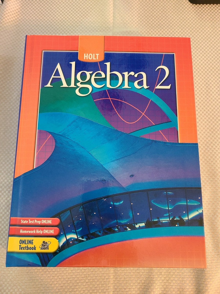 Algebra 2 Book Holt Algebra 2 (Hardcover) | Quail Ridge Books