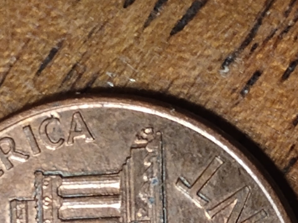 1992 D Close AM Lincoln Penny Genuine, [Close AM Variety Cent] Denver ...