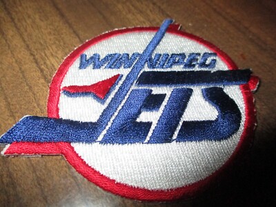 Dead Stock Vintage 80's WINNIPEG JETS 3 Inch Round Patch | eBay