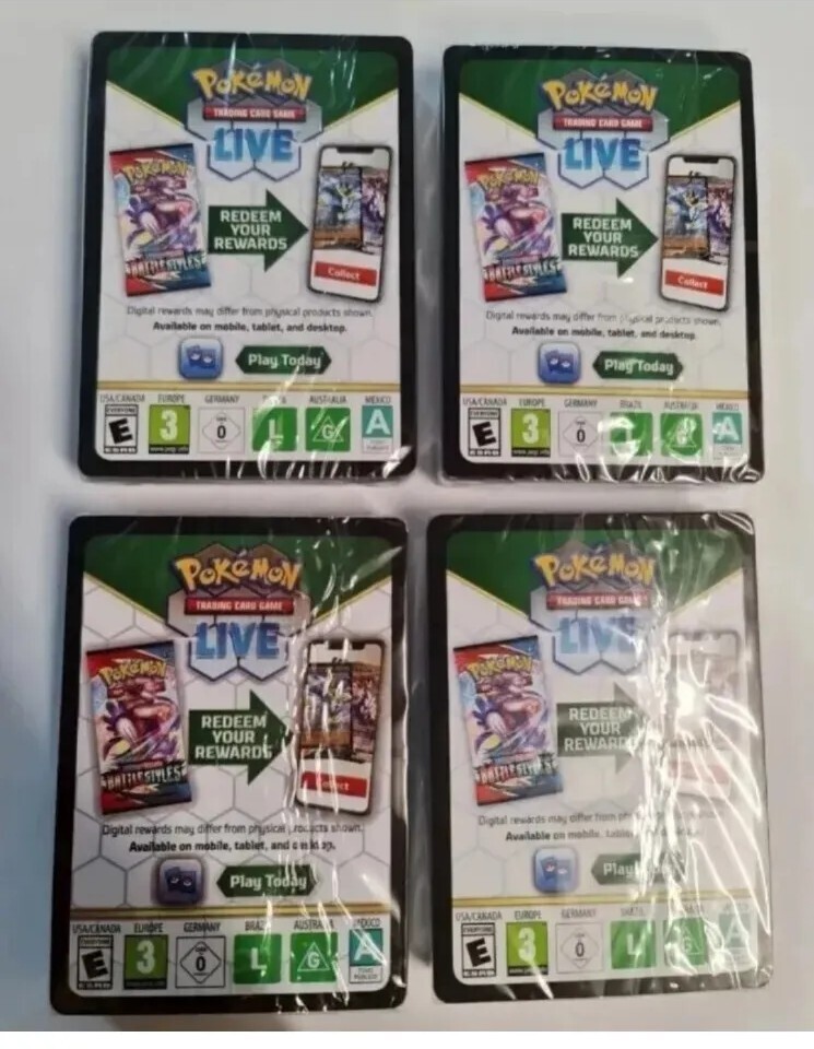 Pokémon Paradox Rift Pre Release Decks All 4 Promo SEALED Unopen Build ...