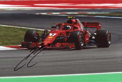 Kimi Raikkonen FERRARI autograph, In-Person signed photo | eBay