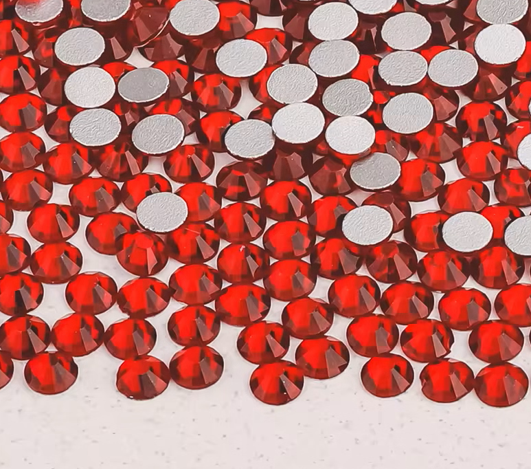 1440p Glass Crystal Flatback NO-Hotfix Rhinestones SS4- SS30 34 colors ...