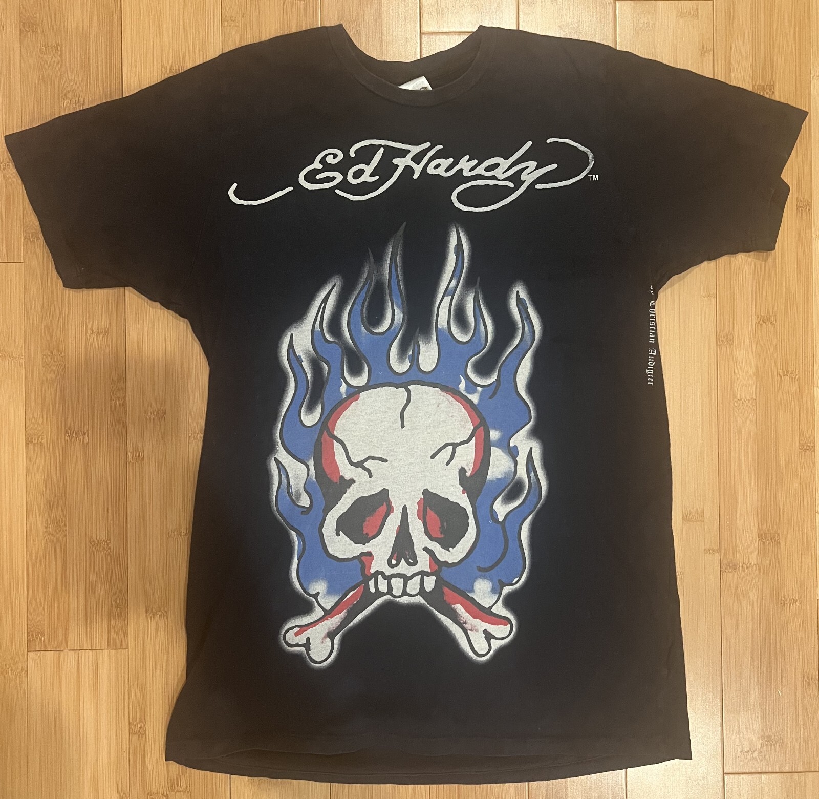 Authentic Men's Ed Hardy Vintage (2000-2006) T-shirt … - Gem